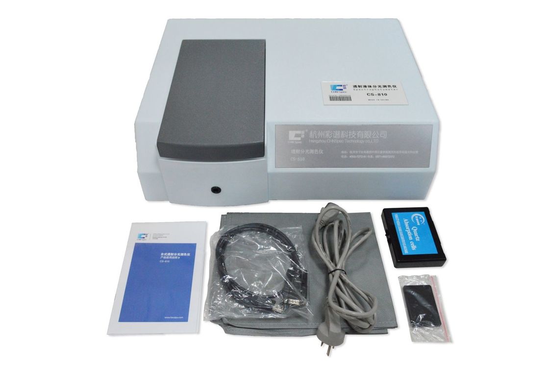 0.08% การส่งผ่านซ้ำ Spectrophotometer อุปกรณ์การวัดสีแบบตั้งโต๊ะ